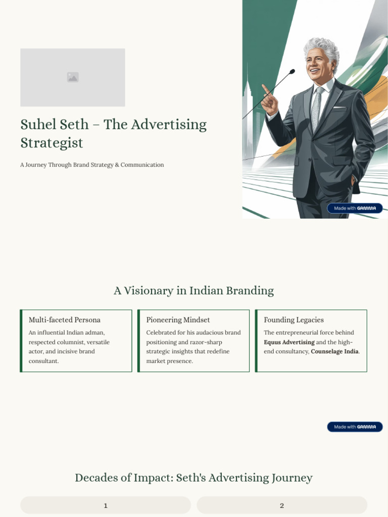 Suhel Seth The Advertising Strategist | PDF | Brand | Credibility