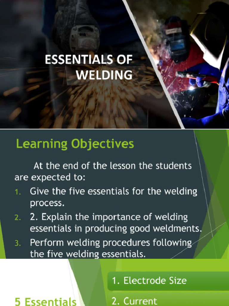 Smaw-5 Welding Essentials | PDF