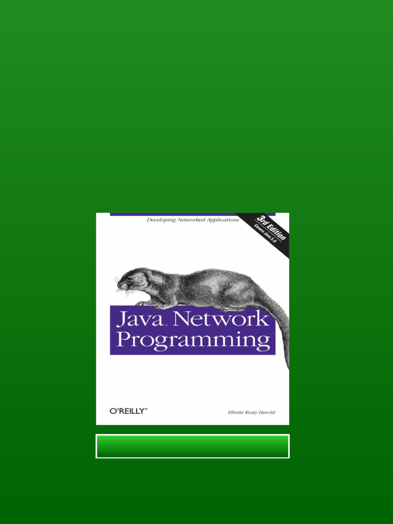 Java Network Programming 3rd Edition 3rd Edition Elliotte Rusty Harold download full chapters | PDF