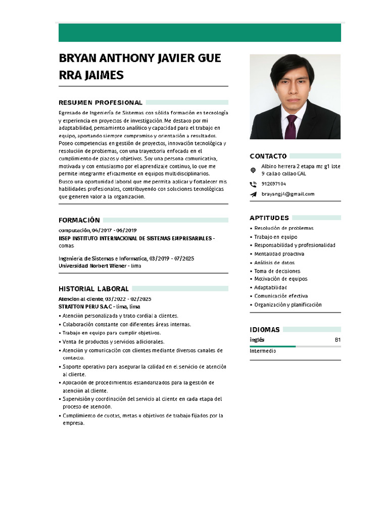 Cv Actualizado | PDF