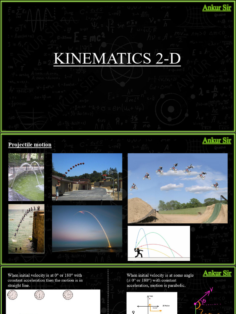 Projectile Motion 1 | PDF