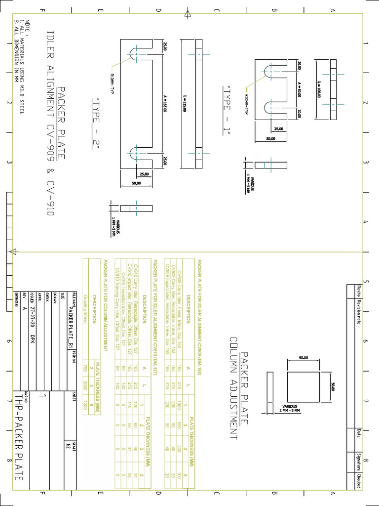 Packer Plate To Fabricator | PDF