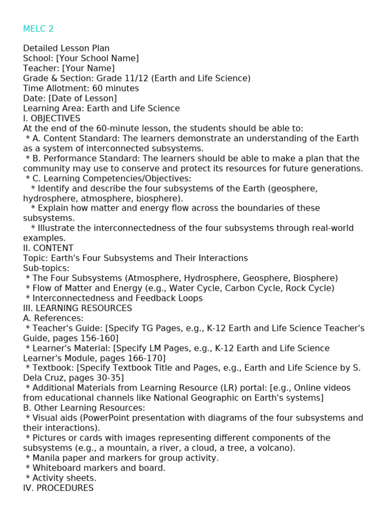 DLP ELS | PDF | Rock (Geology) | Minerals