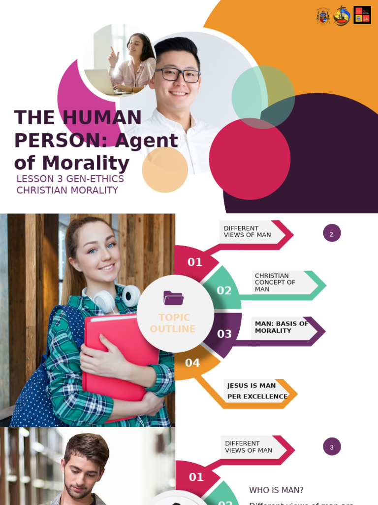 Lesson 3-Human Person Agent of Morality | PDF | Soul | God