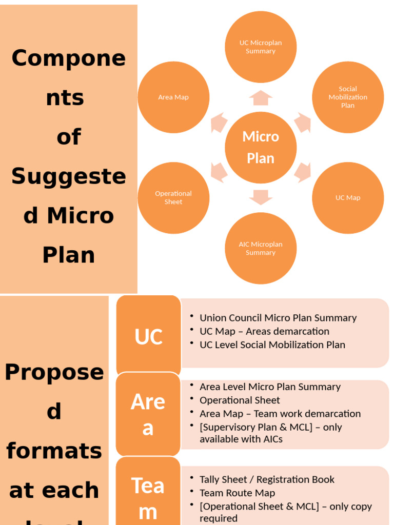 1 Components of Micro Plan | PDF