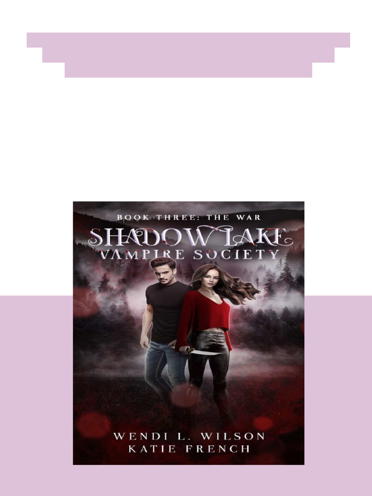 (Ebook) The War (Shadow Lake Vampire Society #3) by Wendi Wilson, Katie ...