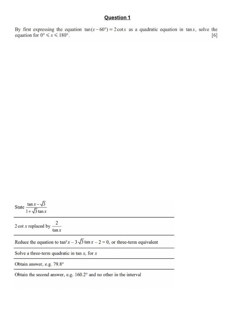 Trigonometry WS New | PDF