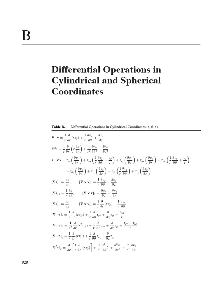 Differential Operations in Coordinates | PDF | Coordinate System | Geometry