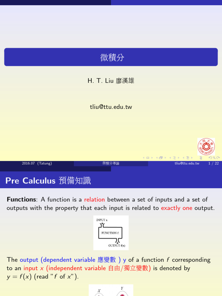 2_PreCalculus | PDF | Function (Mathematics) | Subtraction