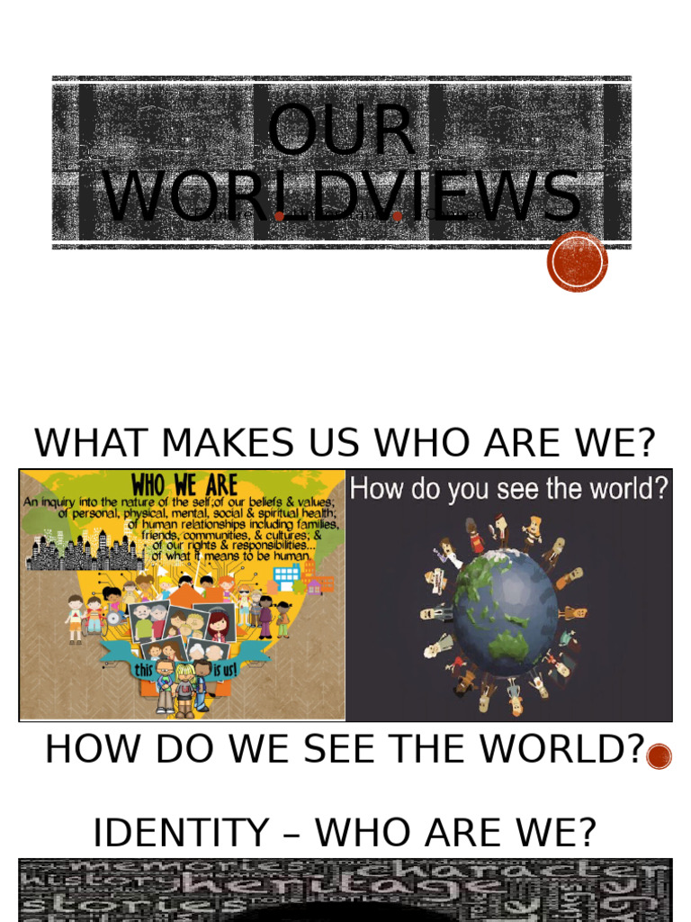 Understanding Identity and Worldviews | PDF | Knowledge