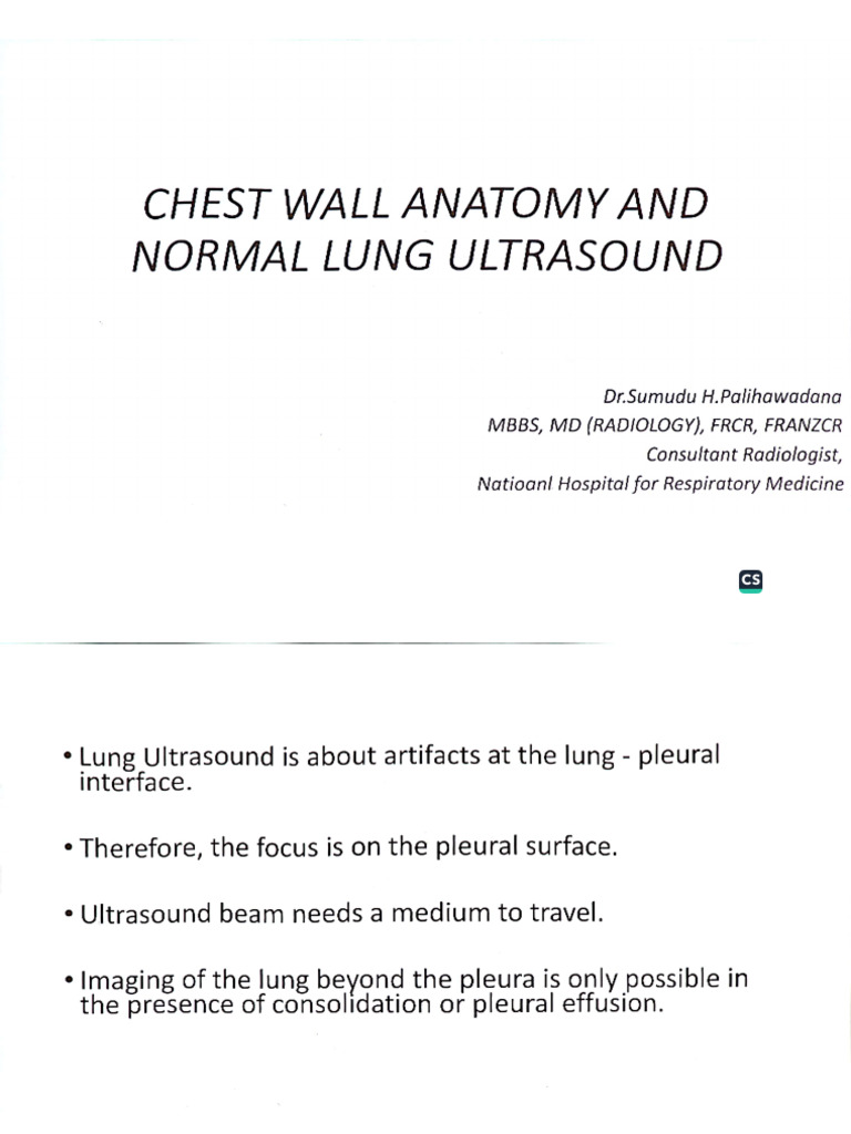00000575-Thoracic Ultrasound | PDF