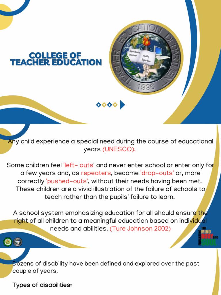 Educ Templat | PDF | Learning Disability | Dyslexia