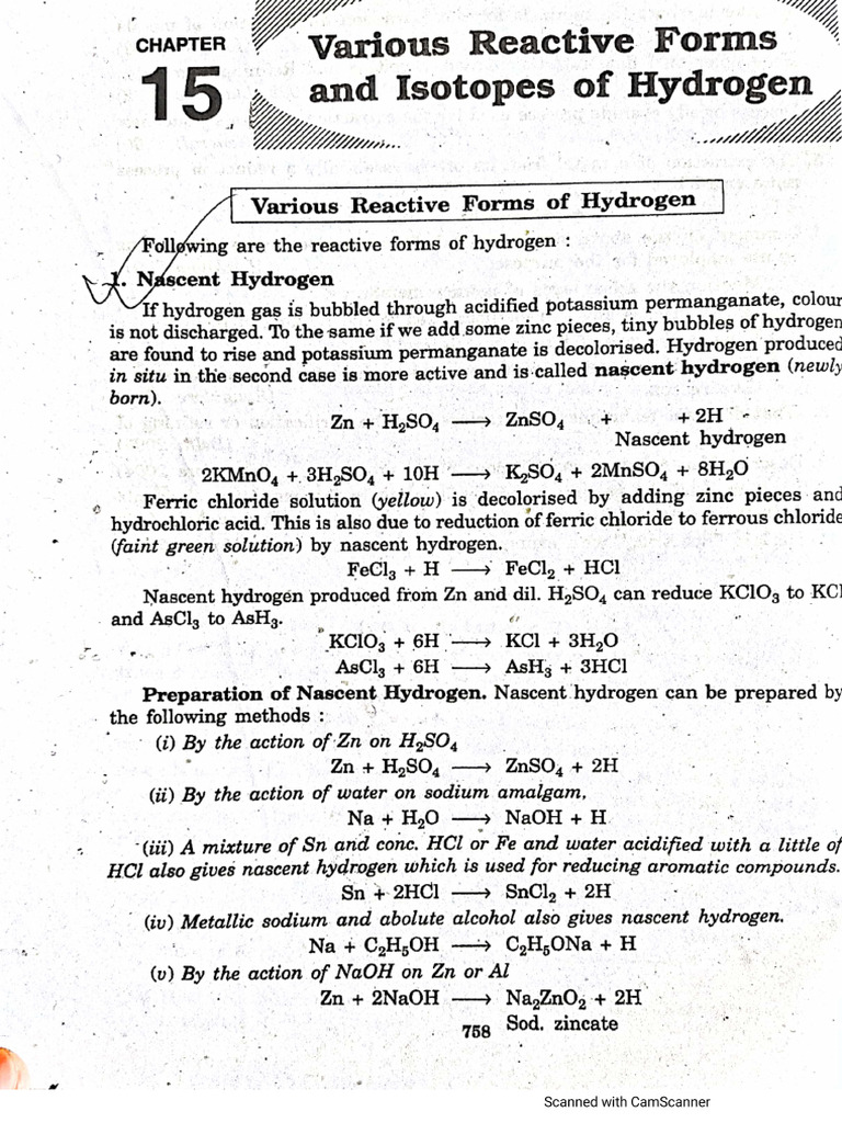 Hydrogen | PDF