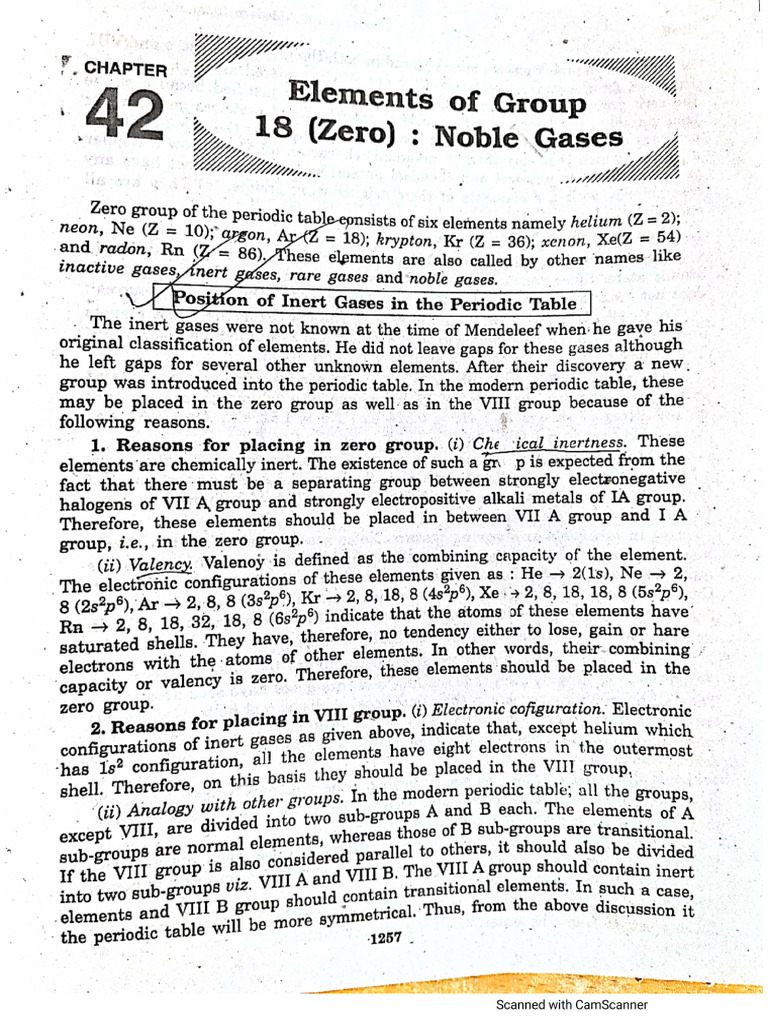 Inert Gas | PDF