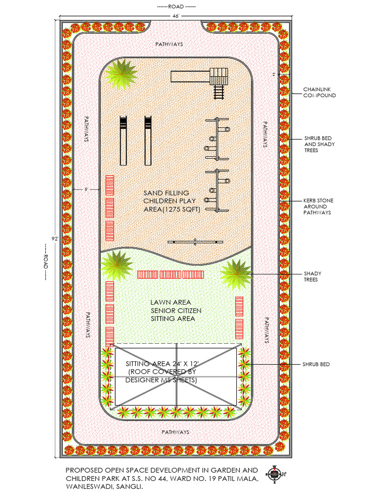 Open Space Development at SS No 44 Patil Mala Wanleswadi 1-10-25 | PDF