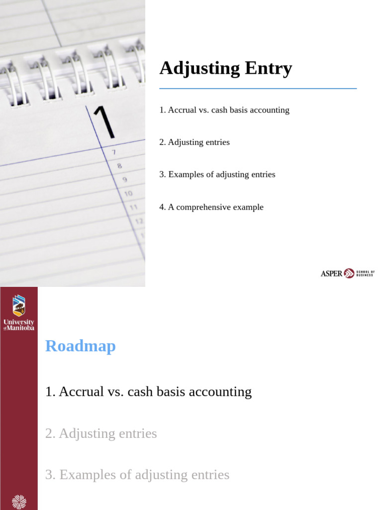 Adjusting Entries in Accounting Explained | PDF | Debits And Credits ...