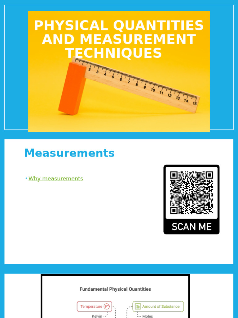 Physical Quantities and Measurements - IGCSE | PDF