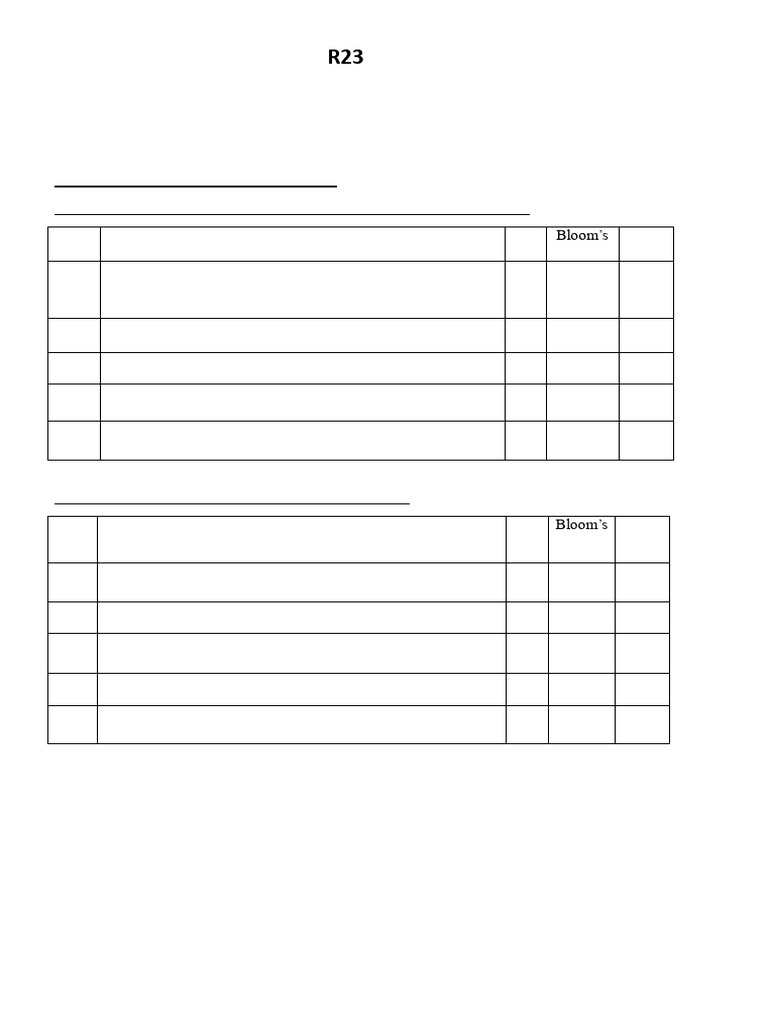 Esps Question Bank r23 | PDF | Electric Power | Electrical Engineering