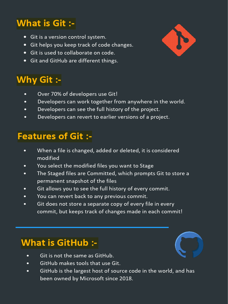 Git GitHub | PDF | Computer File | Version Control