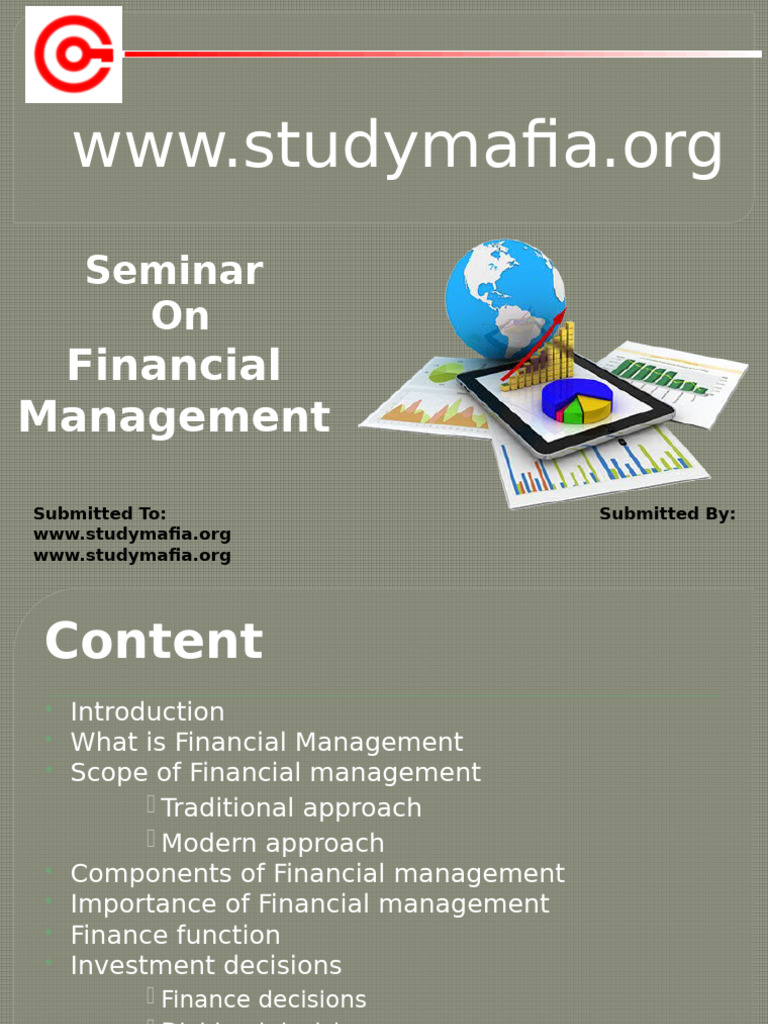 Financial Management Seminar Overview | PDF | Dividend | Investing
