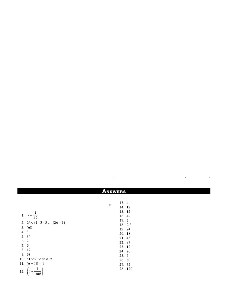 PNC Ans Key | PDF