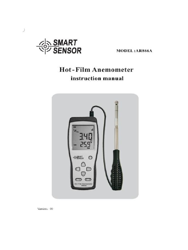 Anemometer | PDF
