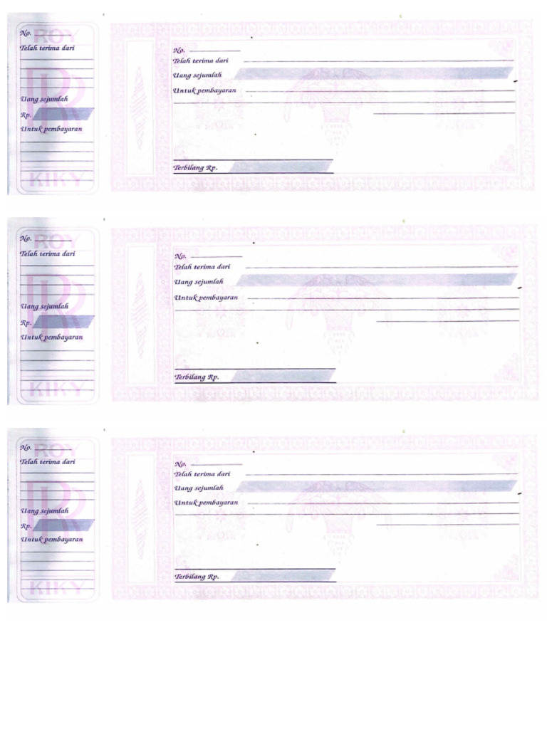 KWITANSI | PDF