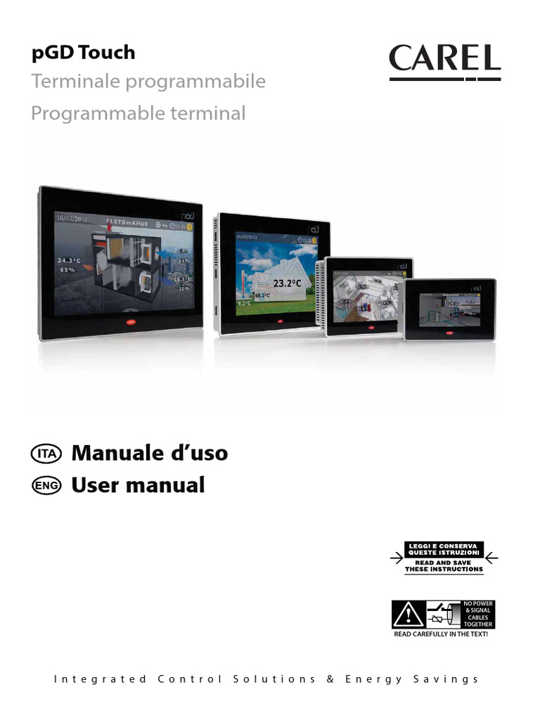 pGD Touch User Manual Overview | PDF | Computer Terminal | Usb