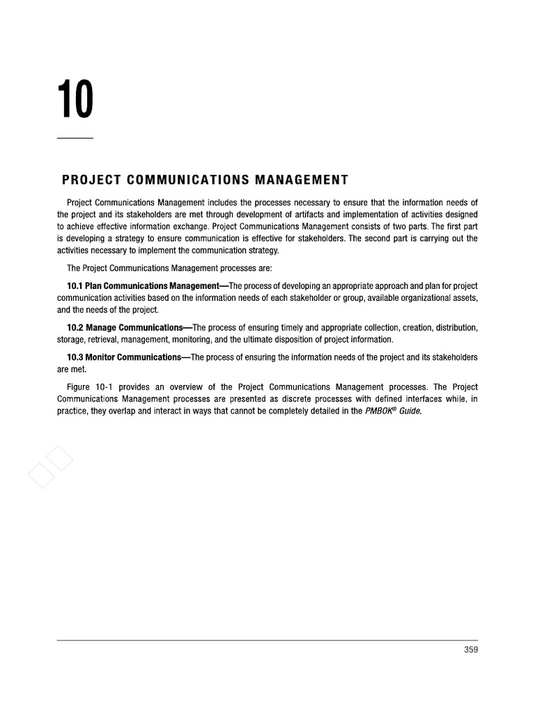 Communication Management | PDF