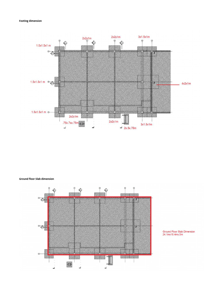 Foundation and Drainage Excavation Plan | PDF