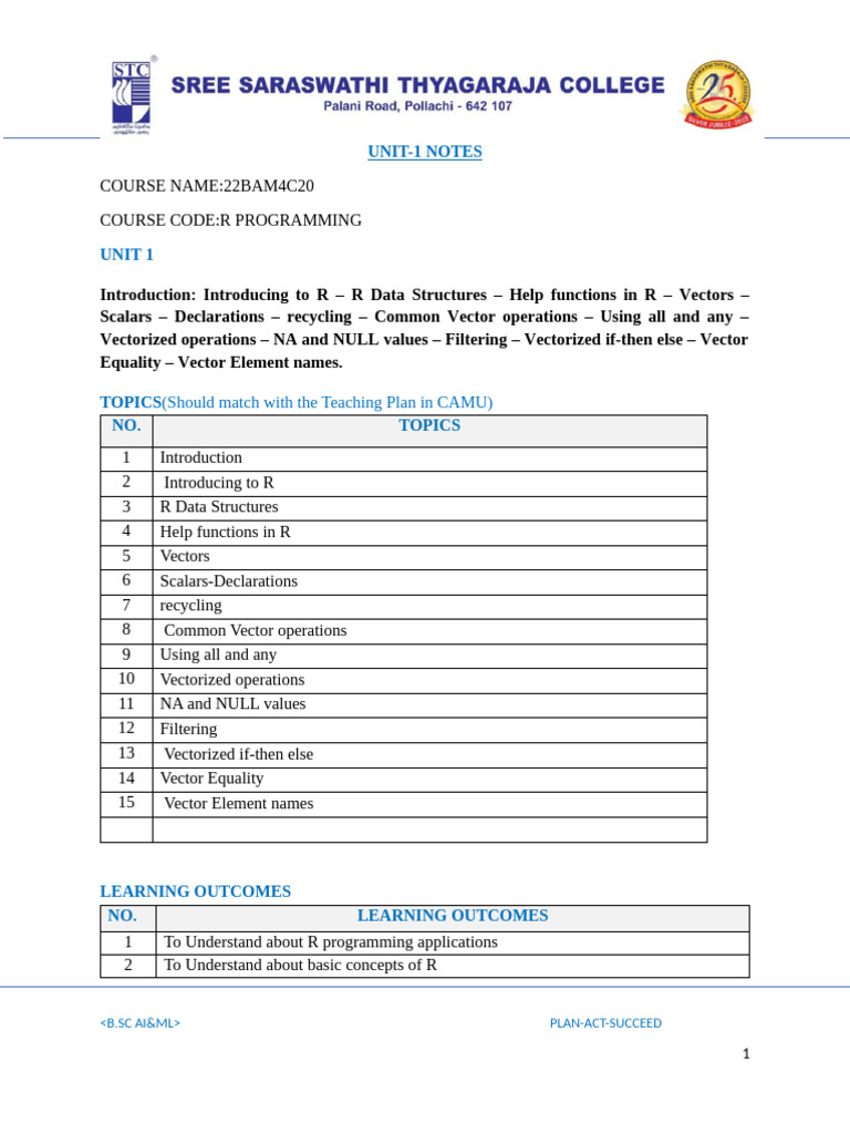 RUNIT1 | PDF | Control Flow | Parameter (Computer Programming)