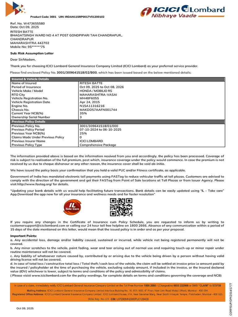 Policy | PDF | Insurance | Business Law