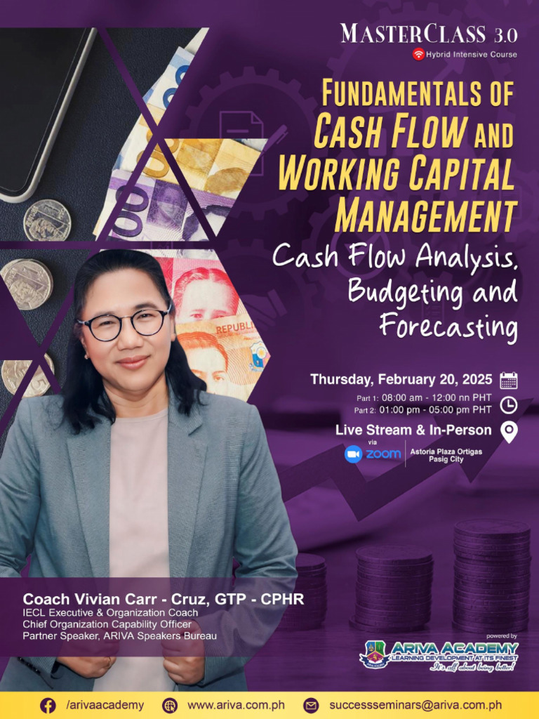Fundamentals of Cash Flow and Working Capital Management - Zoom | PDF ...