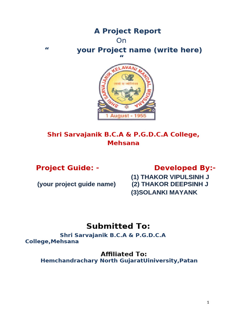 Project Title[1] | PDF