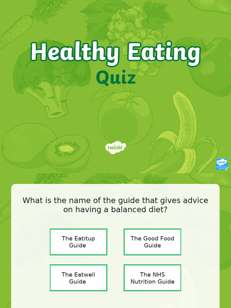 t2 P 286 Healthy Eating Quiz Powerpoint Game - Ver - 1 | PDF | Foods ...