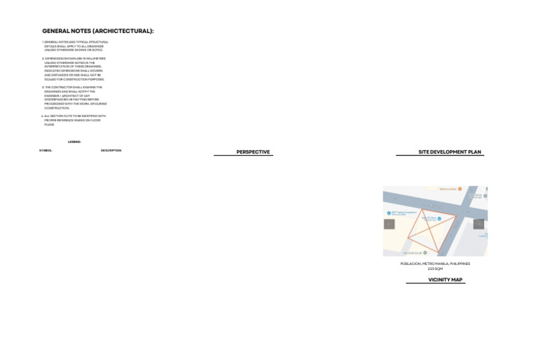 Architectural General Notes & Details | PDF