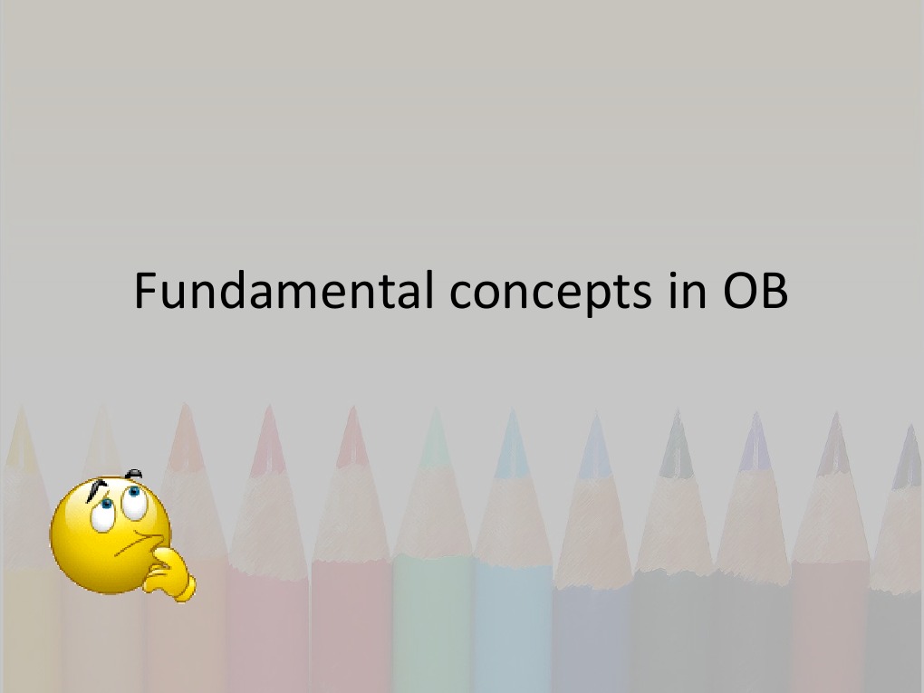 Concepts in OB | PDF | Motivation | Motivational