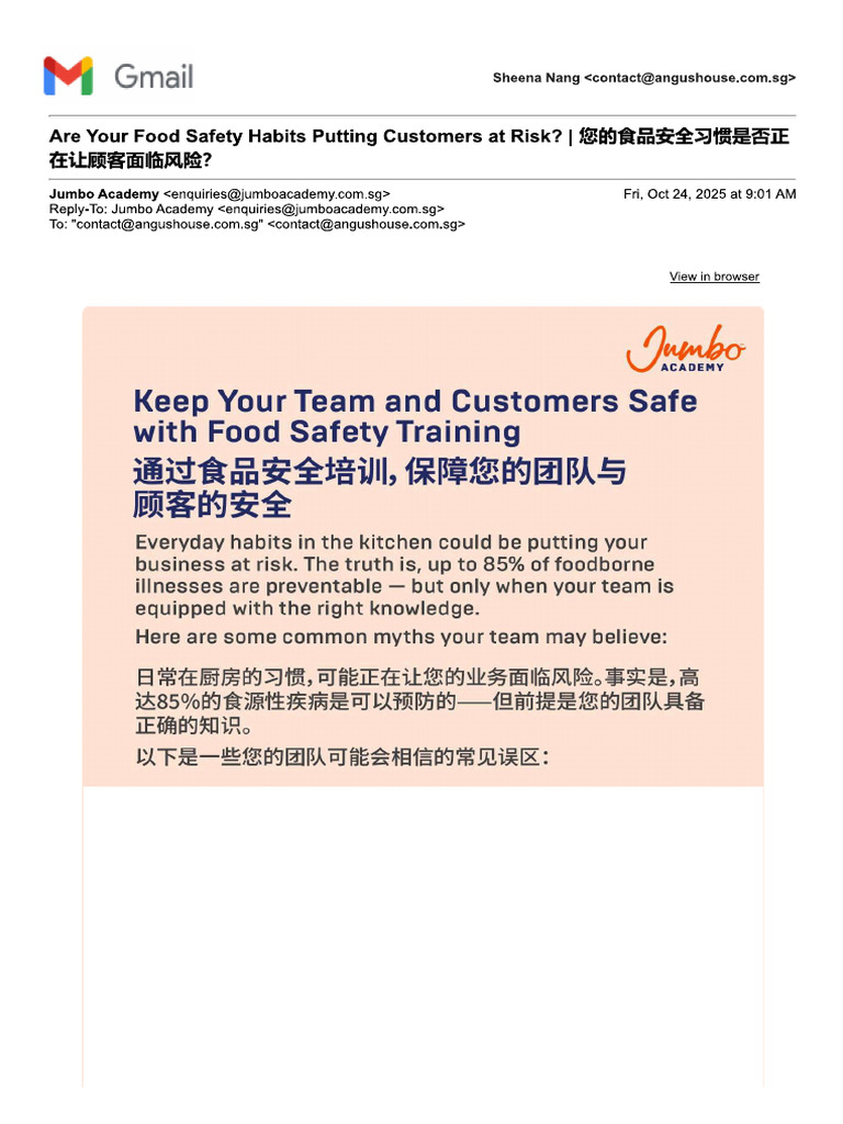 Food Safety | PDF