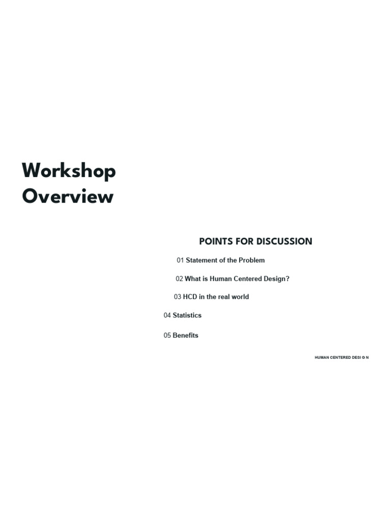 WEEK 3 - HUMAN-CENTERED-DESIGN | PDF | Human–Computer Interaction | Usability