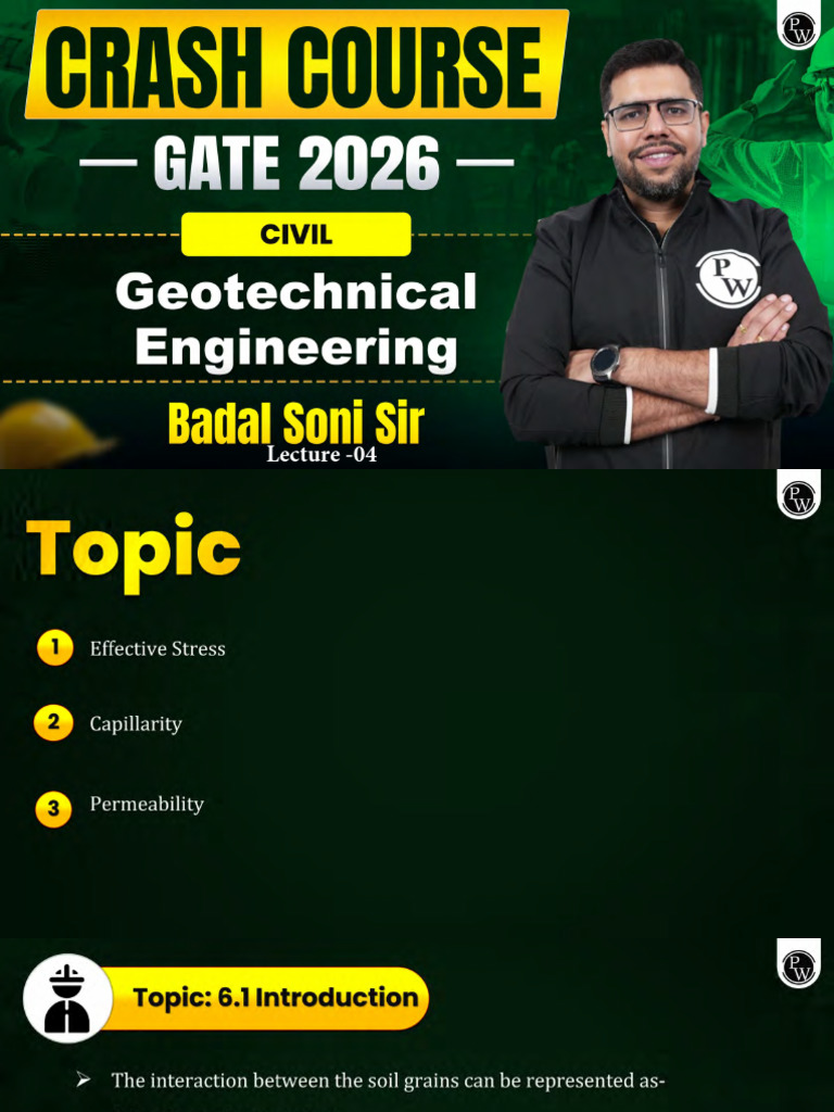 Geotech 04 Class Notes Pdf