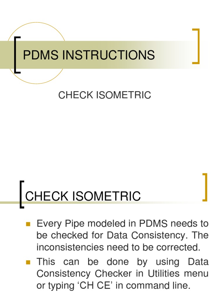 PDMS Data Consistency | PDF