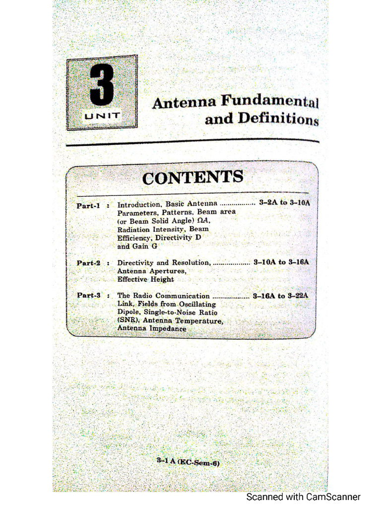 Awp Quantum 3 5 Important Questions and Answers of Antenna and Wave ...