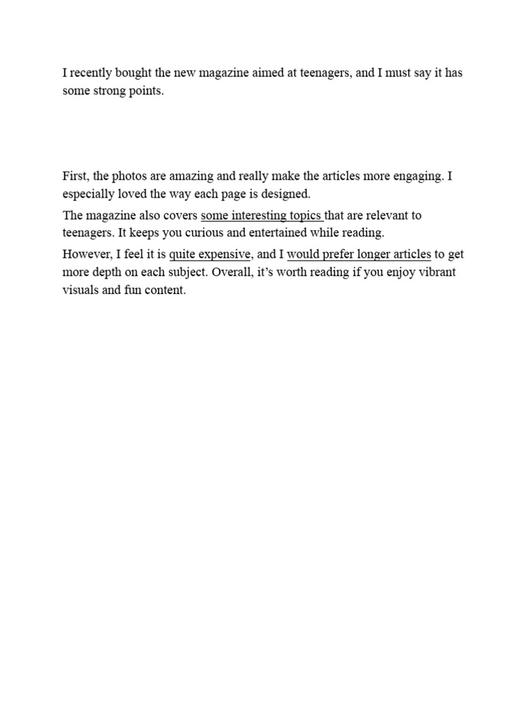 Waleed - Magazine Review - Feedback - Nov 14 2025 | PDF