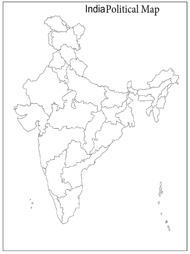 India Political Map | PDF