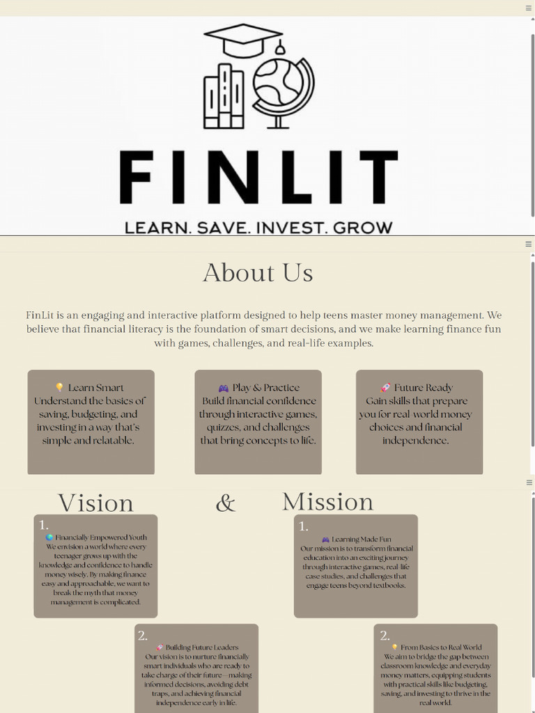 FinLit Website Hard | PDF