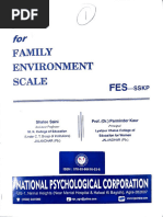 FACES IV Family Assessment Questionnaire | PDF | Likert Scale | Psychology