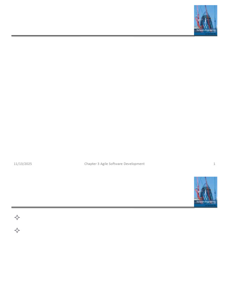 Software Engineering Presentation 8_c | PDF | Scrum (Software Development) | Agile Software ...