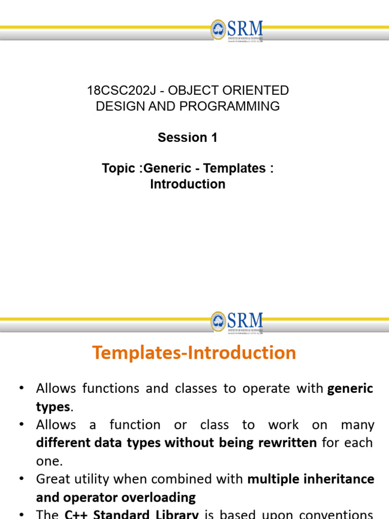 OODP_Unit_4--Final | PDF | Parameter (Computer Programming) | Computer Programming
