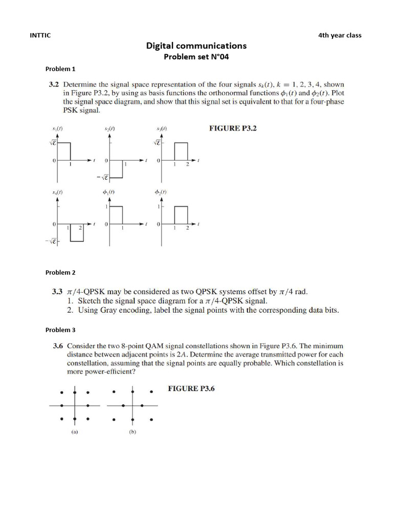 TD04 Digital Modulation | PDF