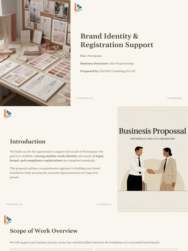 Perempuan Logo & Legal Proposal | PDF | Trademark | Brand